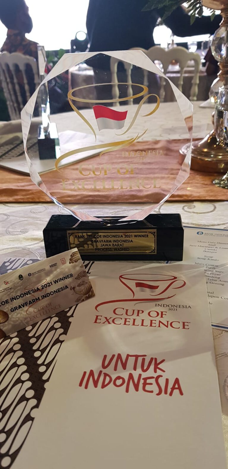 Gravfarm Indonesia Berlaga di Coffee of Excellence 2021, dan kembali ...